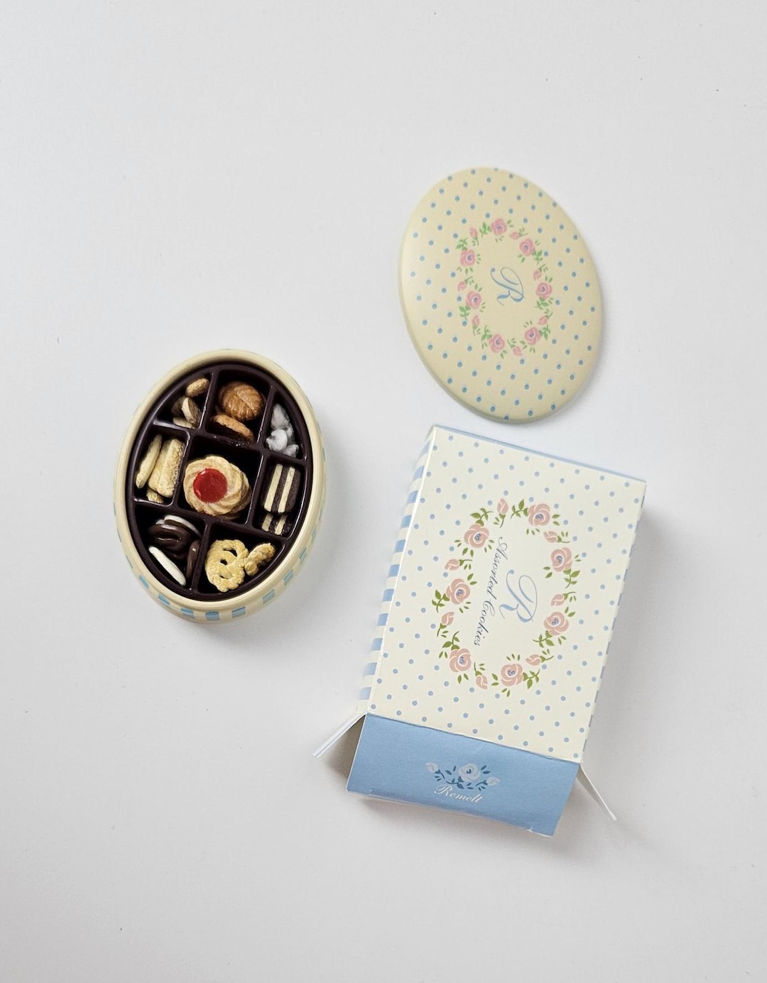 Re-ment Miniature Elegant Sweets Luxurious Cakes Dollhouse Desserts ...