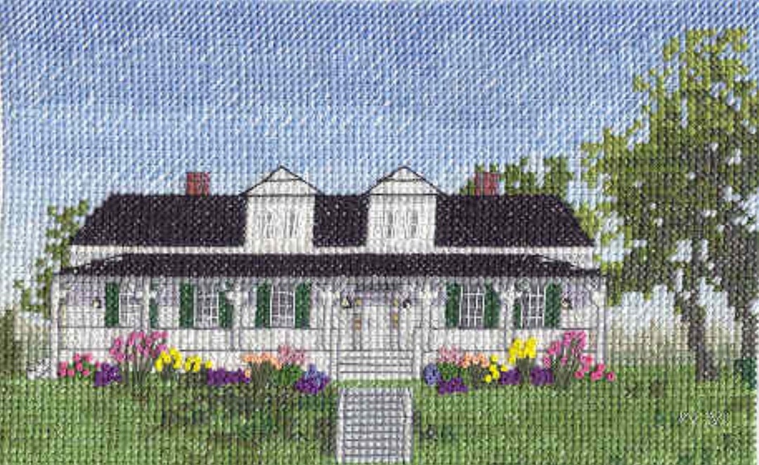 Chart of the Samuel Leonard Tilley House - Etsy