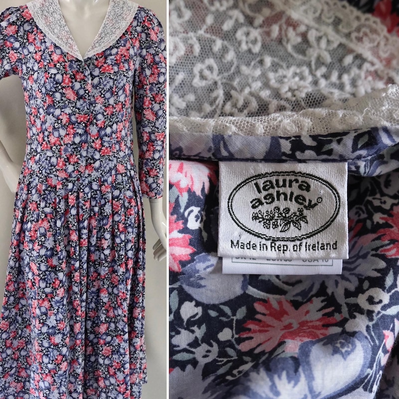 Laura Ashley Dress - Etsy UK