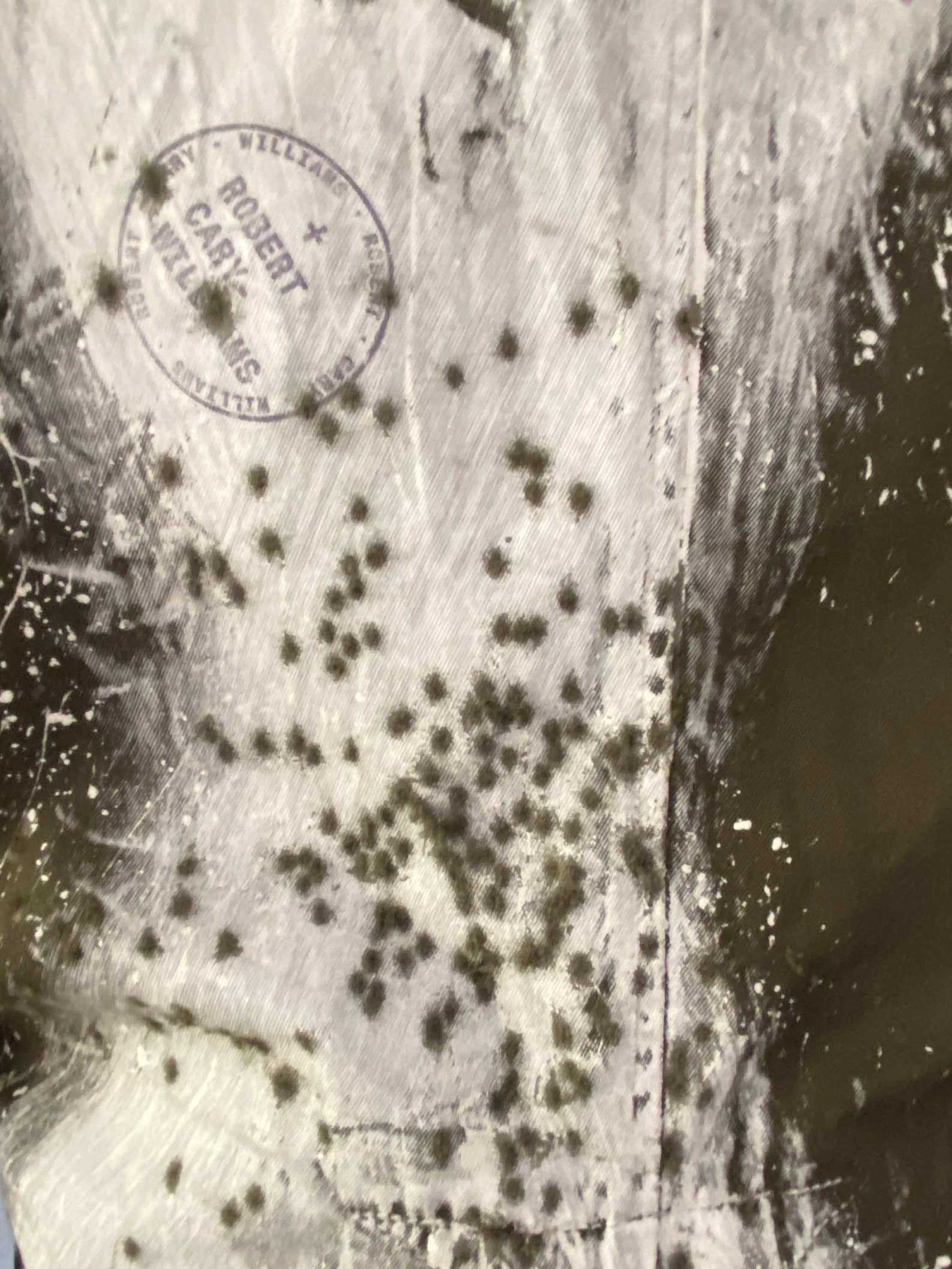 Robert Cary Williams Runway Collection 2004 Distressed Painted - Etsy