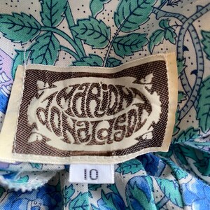 Marion Donaldson Vintage 1970s Pretty Blue William Morris Liberty Print ...