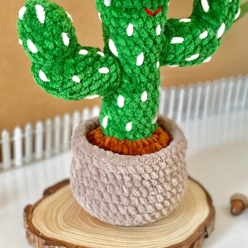 Boogie Cactus Pattern PDF Tutorial | Amigurumi Cactus Crochet PDF ...
