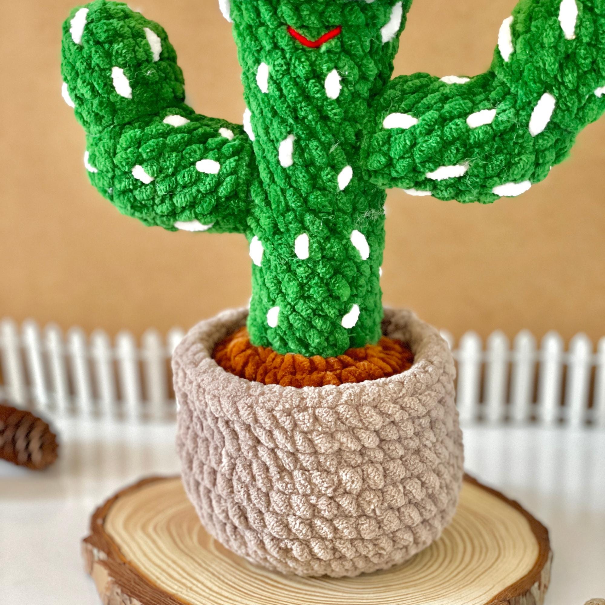 Boogie Cactus Pattern PDF Tutorial | Amigurumi Cactus Crochet PDF ...