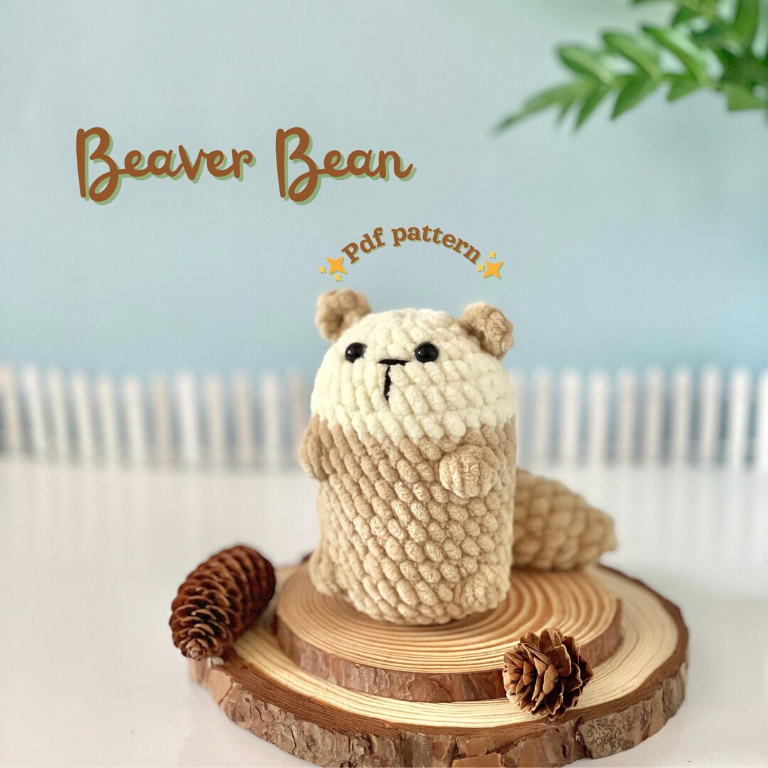 Beaver Amigurumi Crochet Pattern PDF | Amigurumi Crochet Tutorial ...