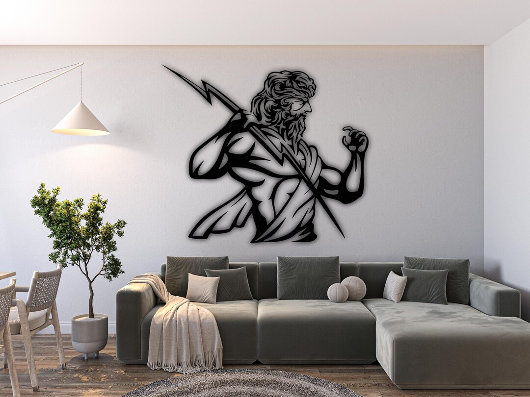 Zeus Svg, Zeus Laser Cut, Zeus Dxf, Zeus Metal Wall Art, Zeus Cnc,zeus Laser, Zeus Cricut, Zeus ...