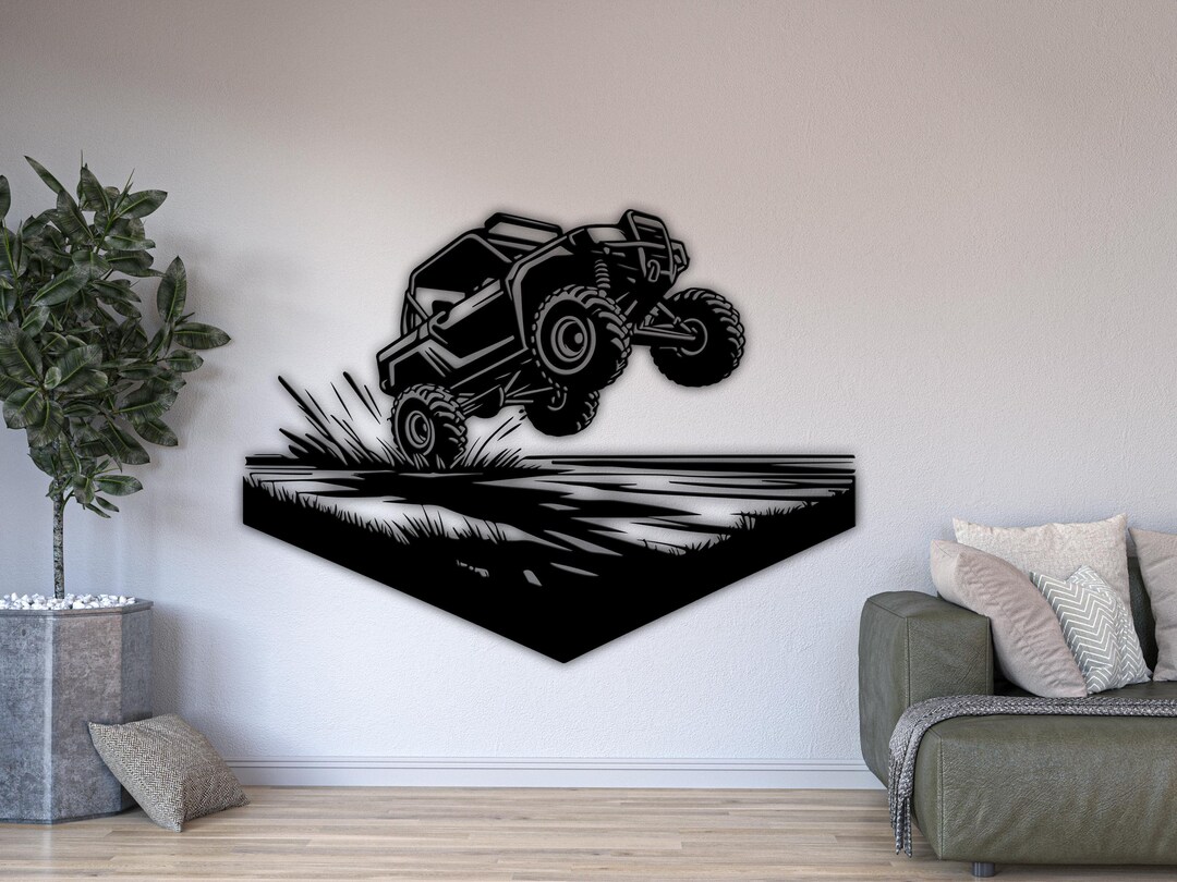 Off Road Svg, off Road Laser Cut, off Road Dxf, off Road Metal Wall Art ...