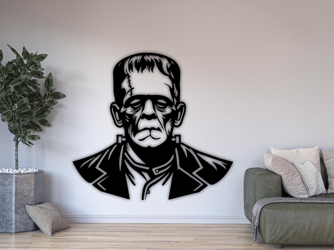 Frankenstein Svg, Frankenstein Laser Cut, Frankenstein Dxf ...
