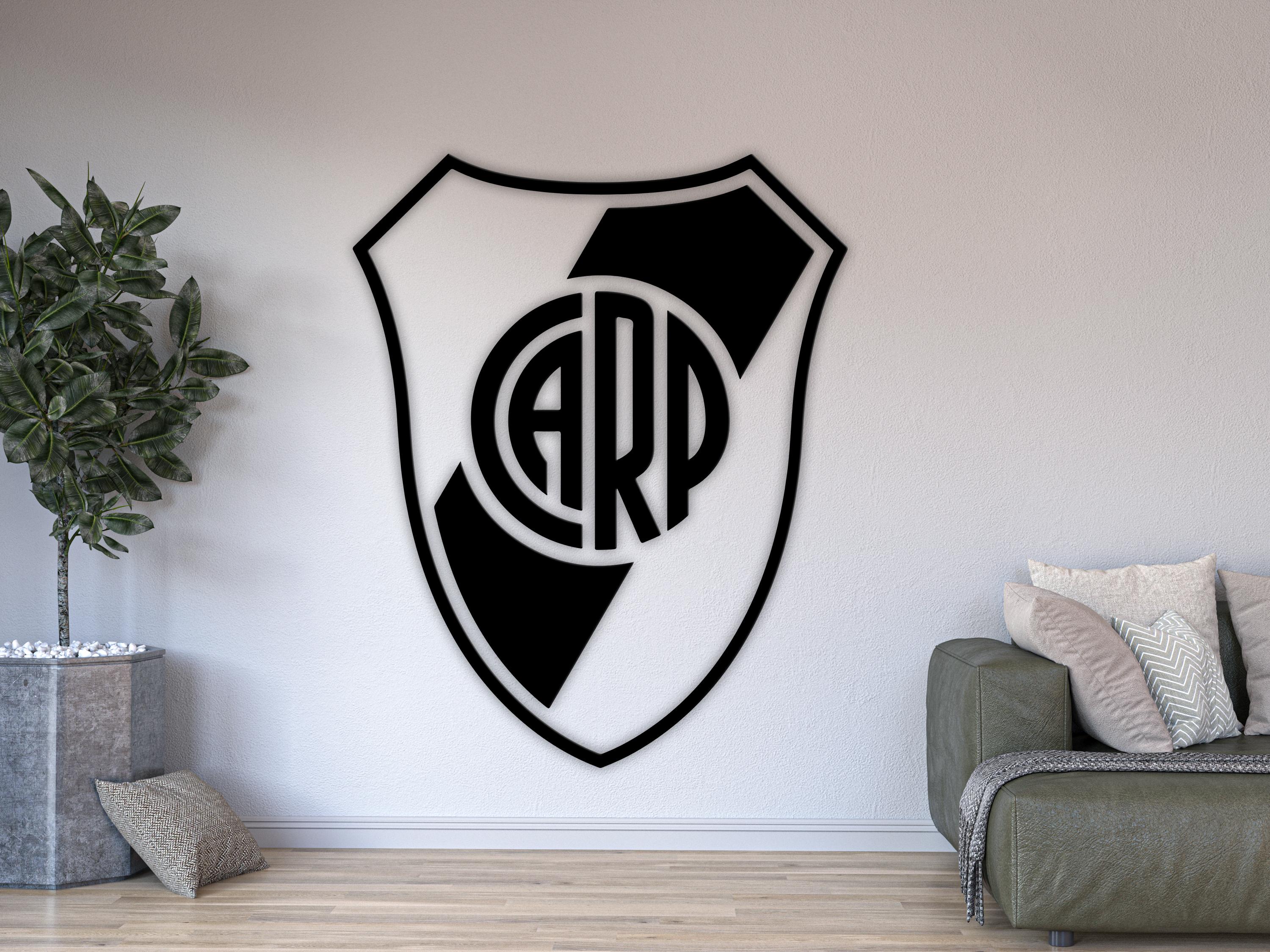CA River Plate Logo Svg, River Plate Laser Cut, River Plate Dxf, River ...