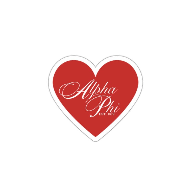Alpha Phi Sticker - Etsy