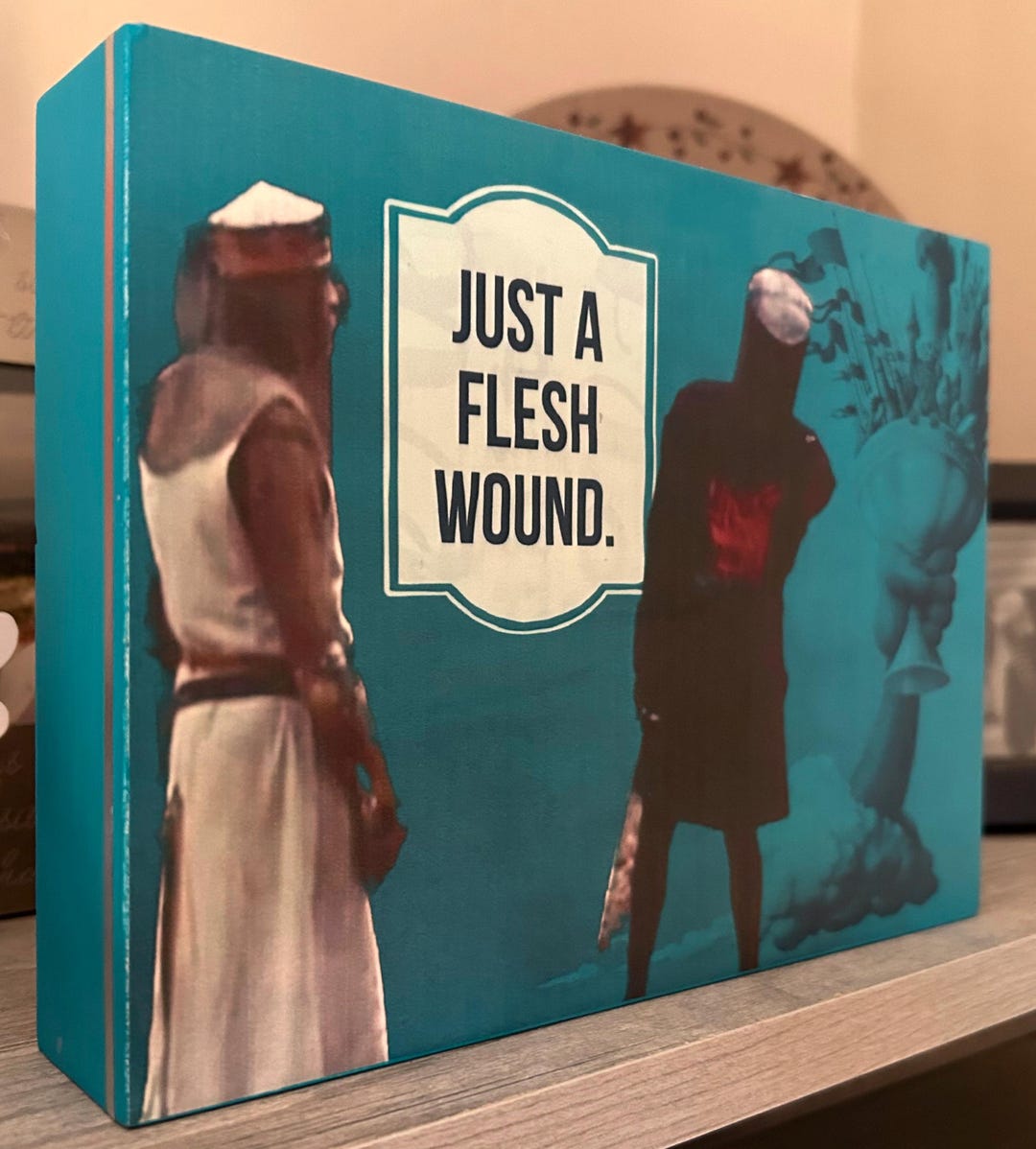From Monty Python and the Holy Grail, just a Flesh Wound. - Etsy