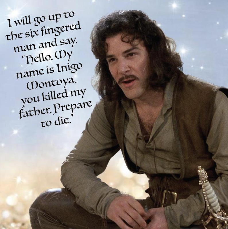 Your Favorite Quotes From the Princess Bride - Etsy