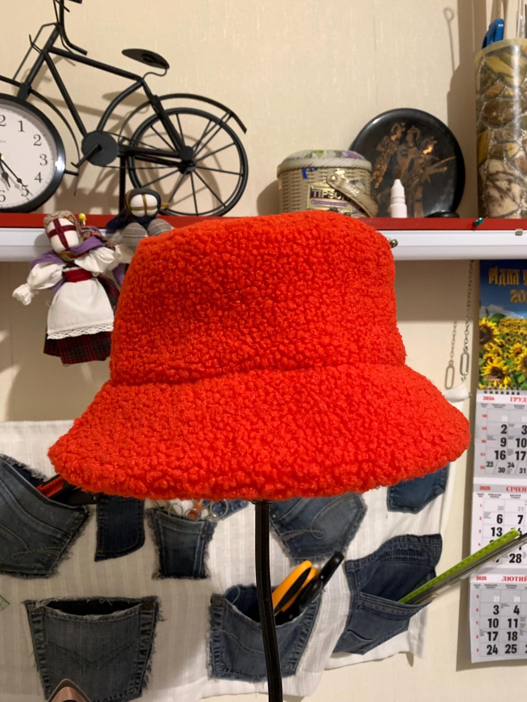 Teddy Boho Bucket Hat Available in Multiple Colors - Etsy