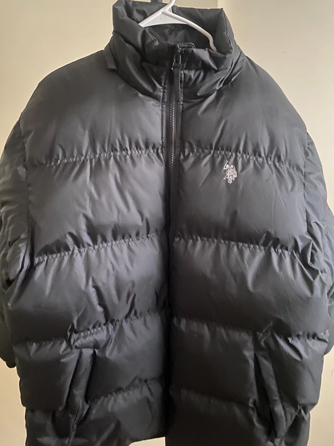 U.S. Polo Association Puffer Coat USPA - Etsy