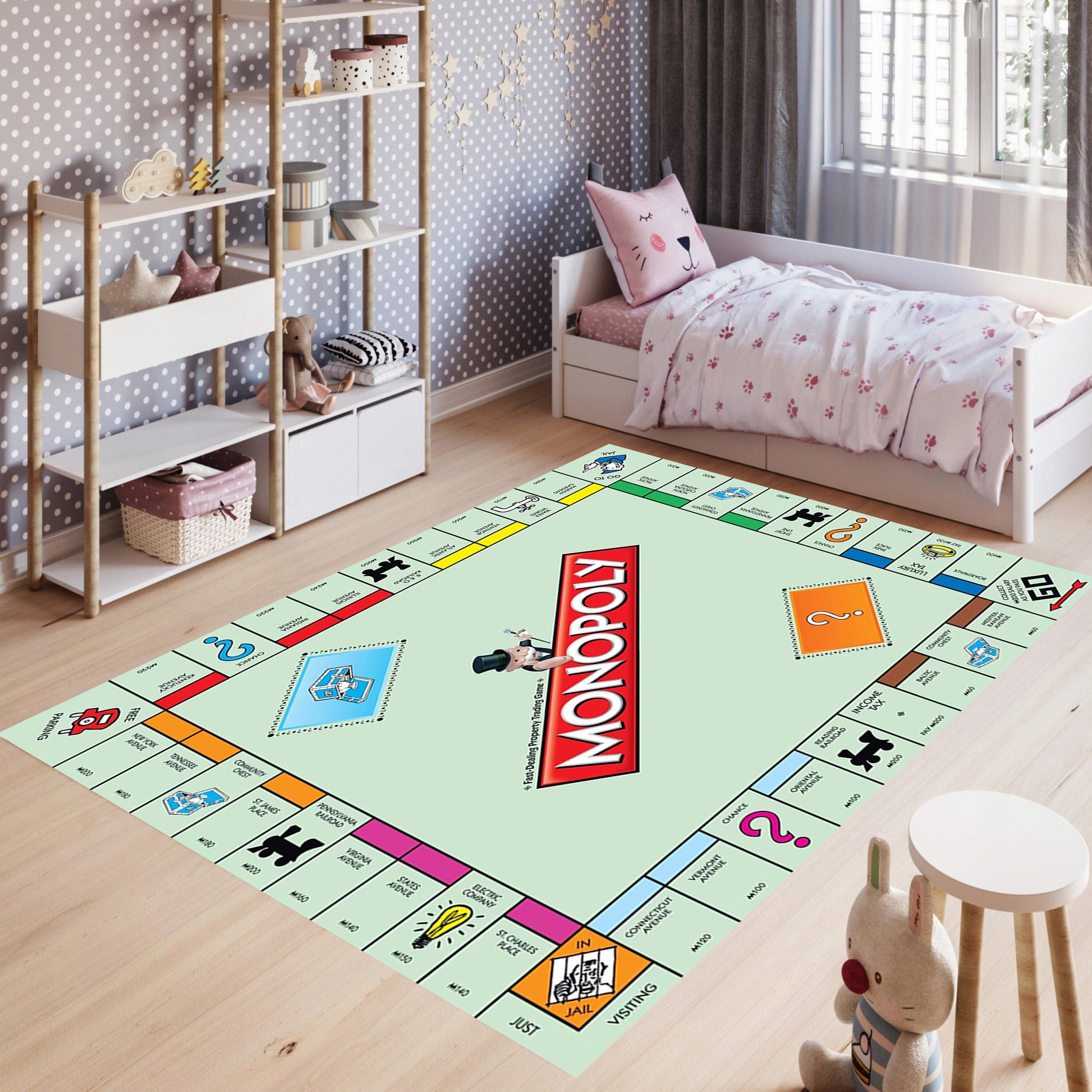 Monopoly Rug, Monopoly Board Game Rug, Monopoly Boardgame Rug ...