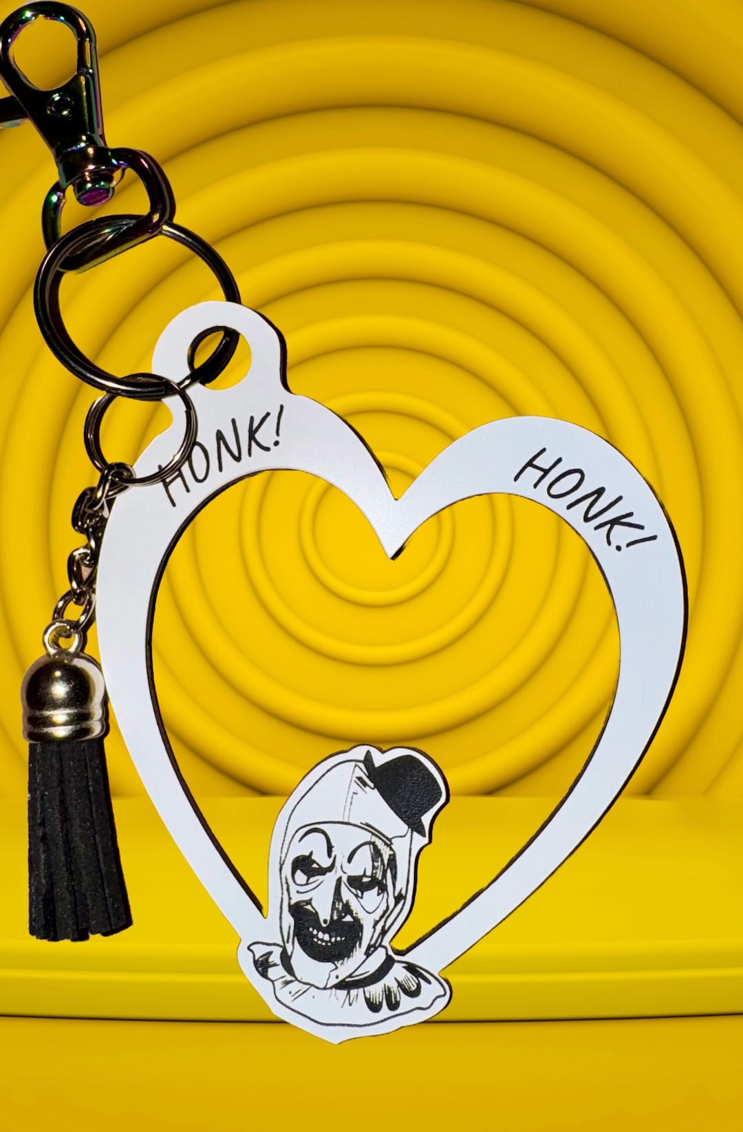 Custom Art the Clown Purse Charm/keychain - Horror Keychain - Terrifier ...