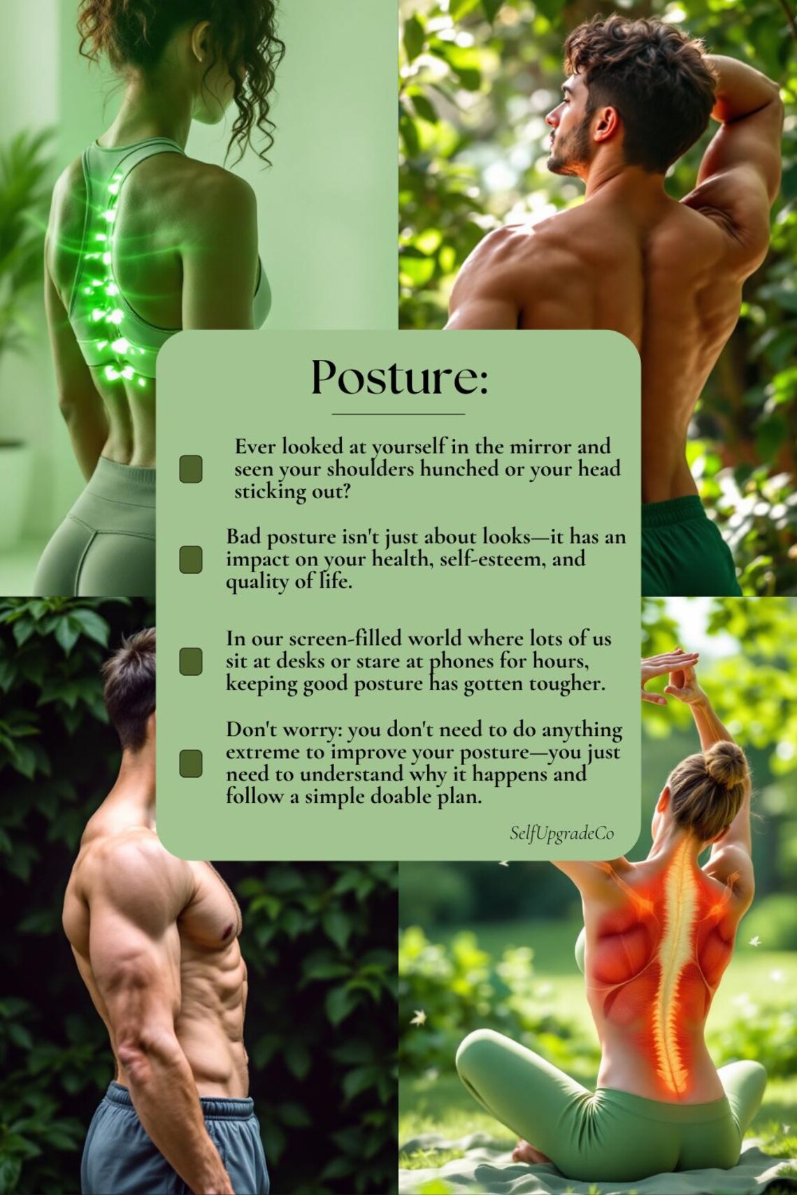 Posture and Alignment: What Causes Bad Posture and How to Fix It in 30 ...