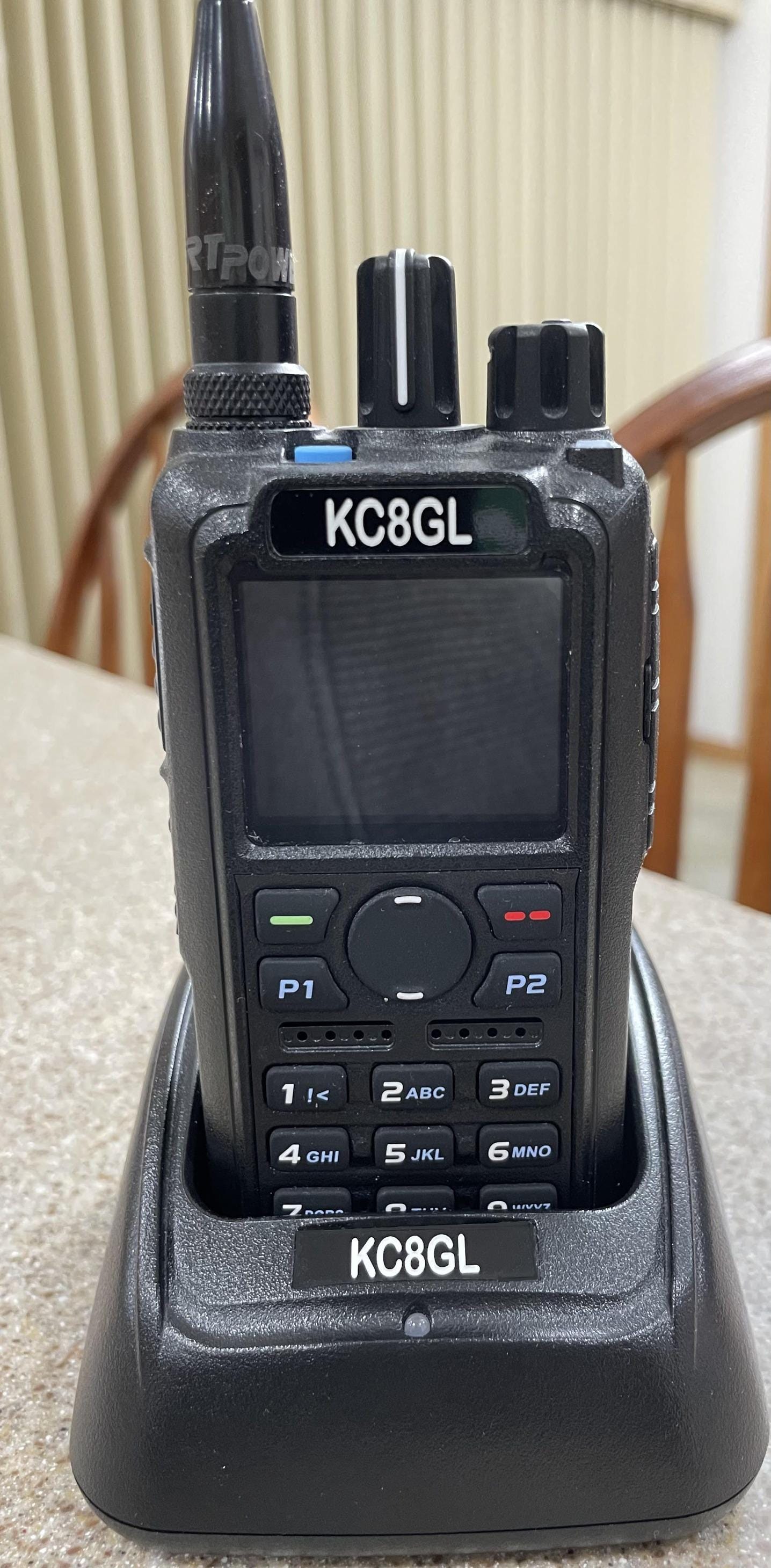 Anytone 868/878/890 & BTECH 6X2 Custom Call Sign Laser Engraved Radio ...