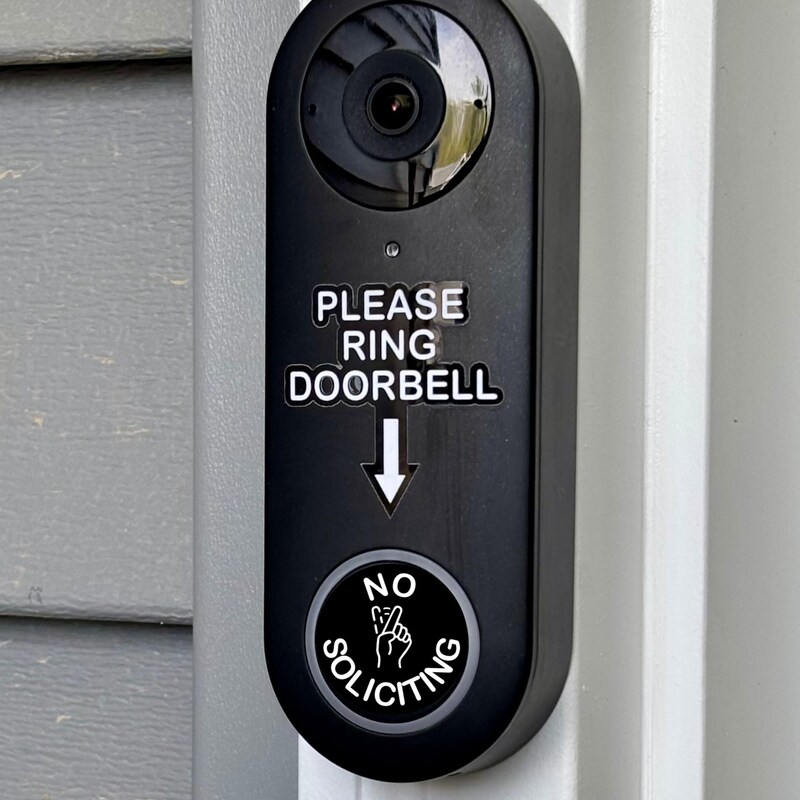Please Ring Doorbell Sign - Etsy