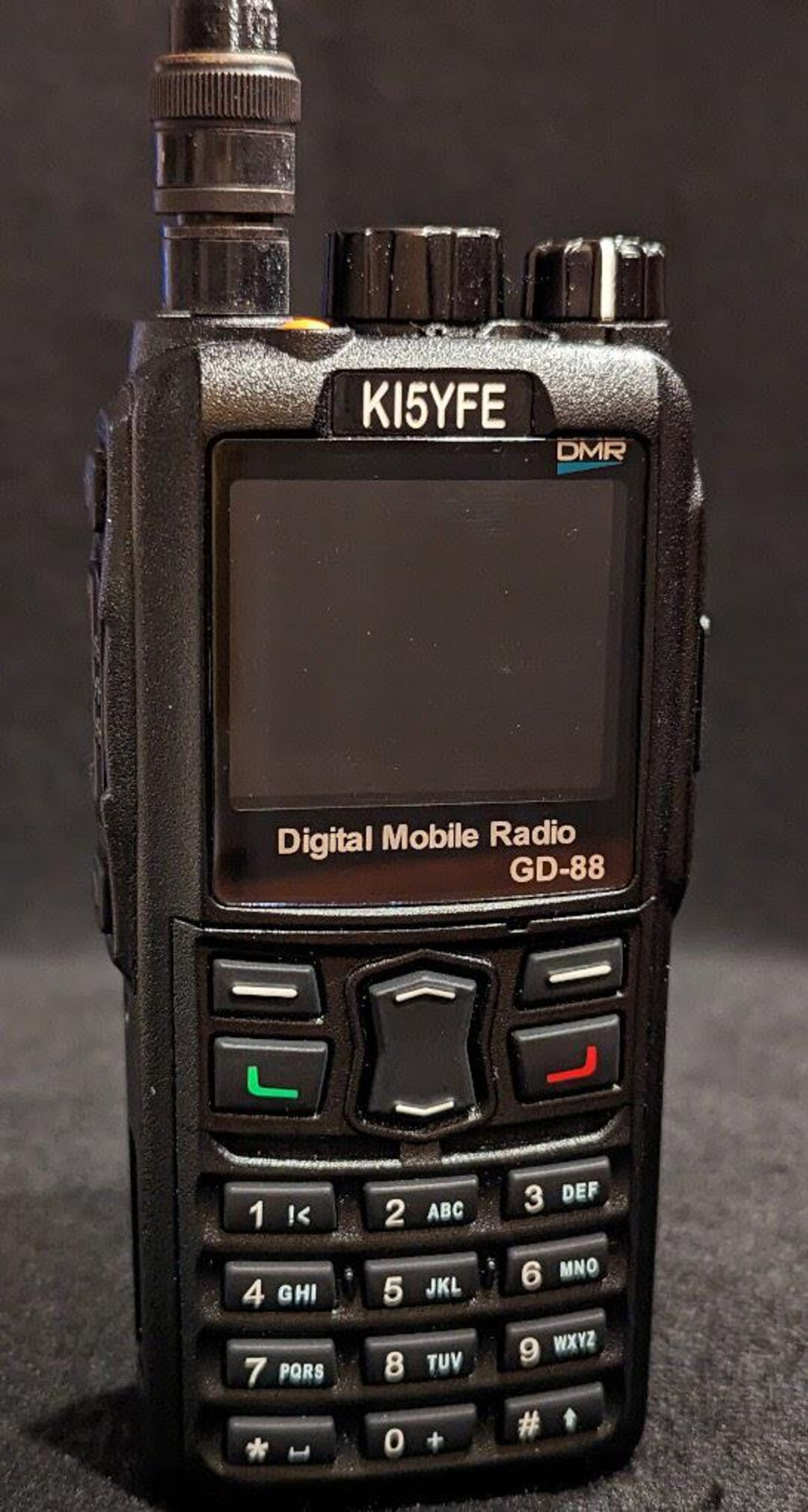 RADIODDITY GD-88 Laser Engraved Custom Call Sign Sticker - Etsy