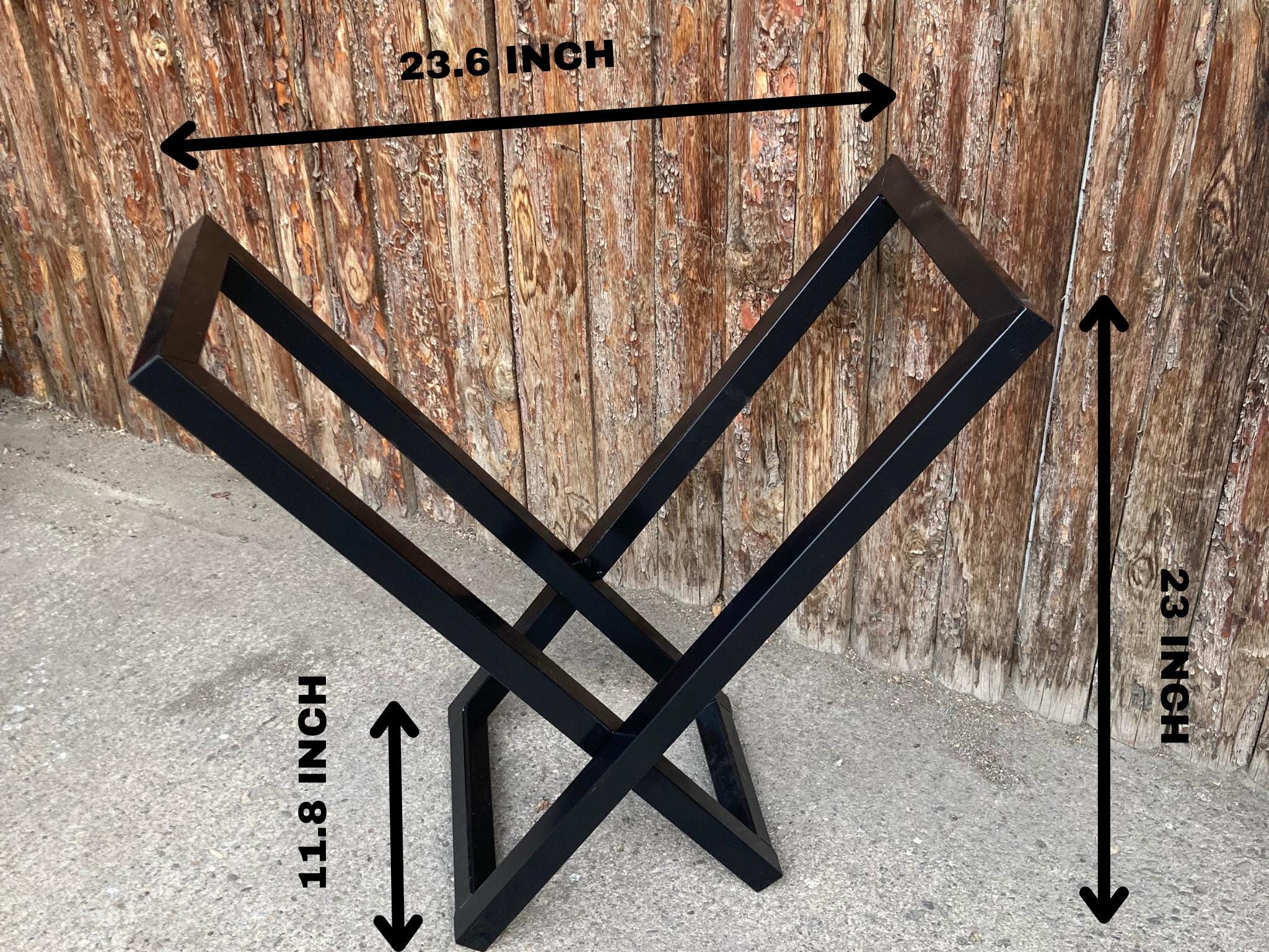 Firewood Rack, Modern Firewood Storage, Vertical Firewood Storage Rack ...