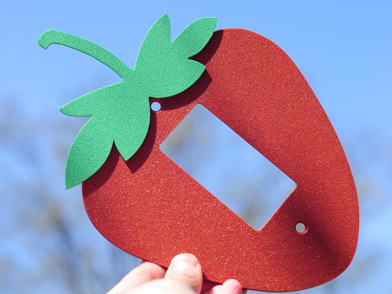 Strawberry Light Switch Cover, Fruit Wall Plate, Food Outlet Cover ...