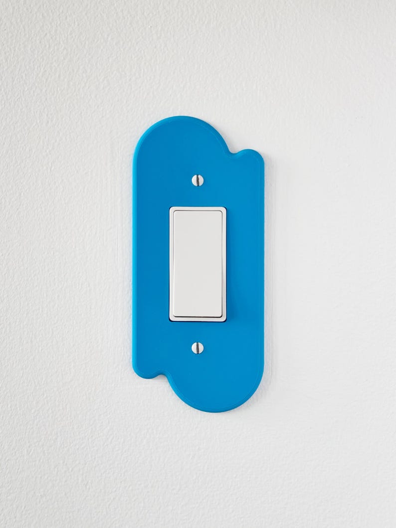 The Glove Light Switch Cover | Funky Switch Plate | Minimalist Bauhaus ...