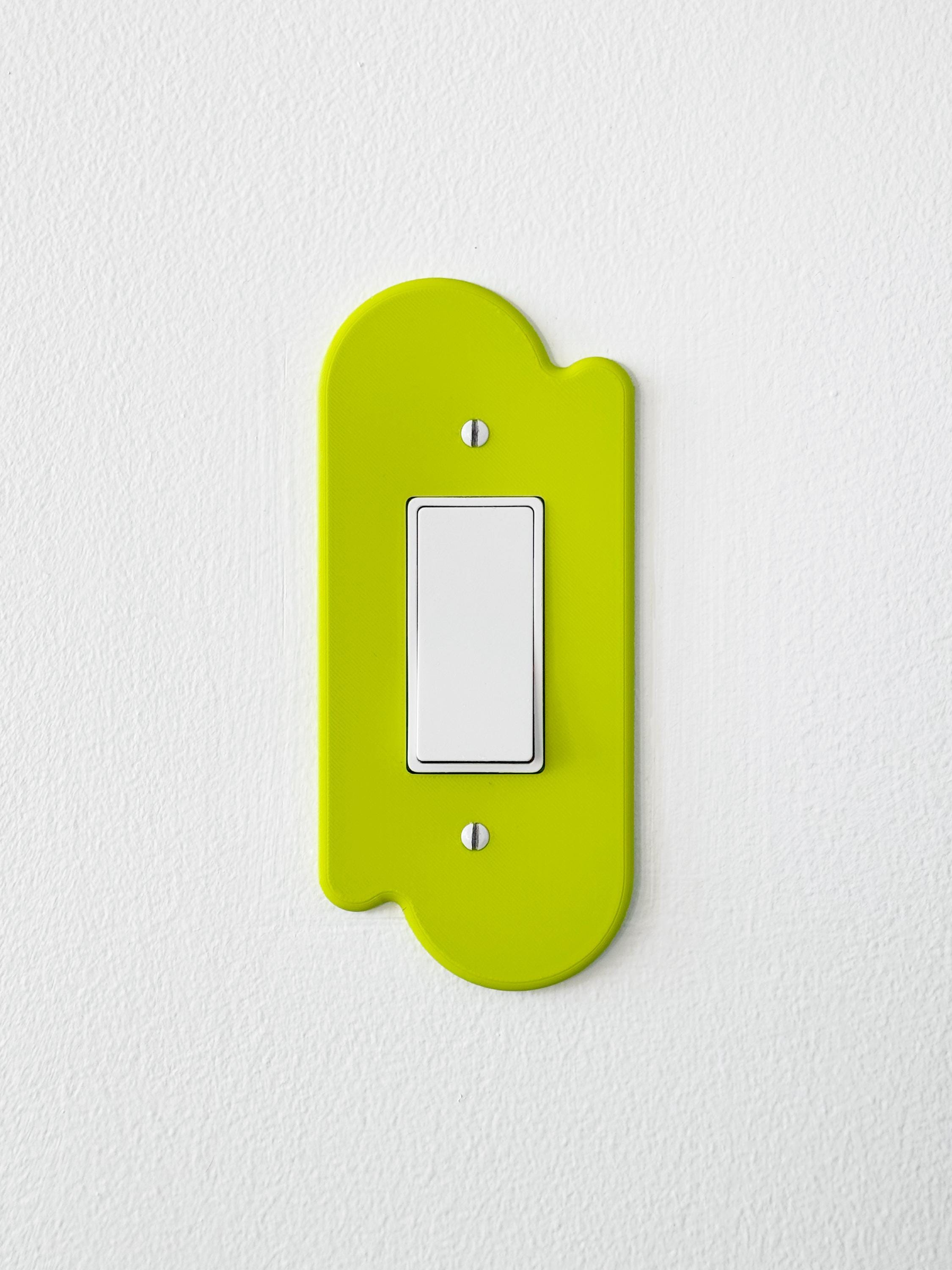 The Glove Light Switch Cover | Funky Switch Plate | Minimalist Bauhaus ...