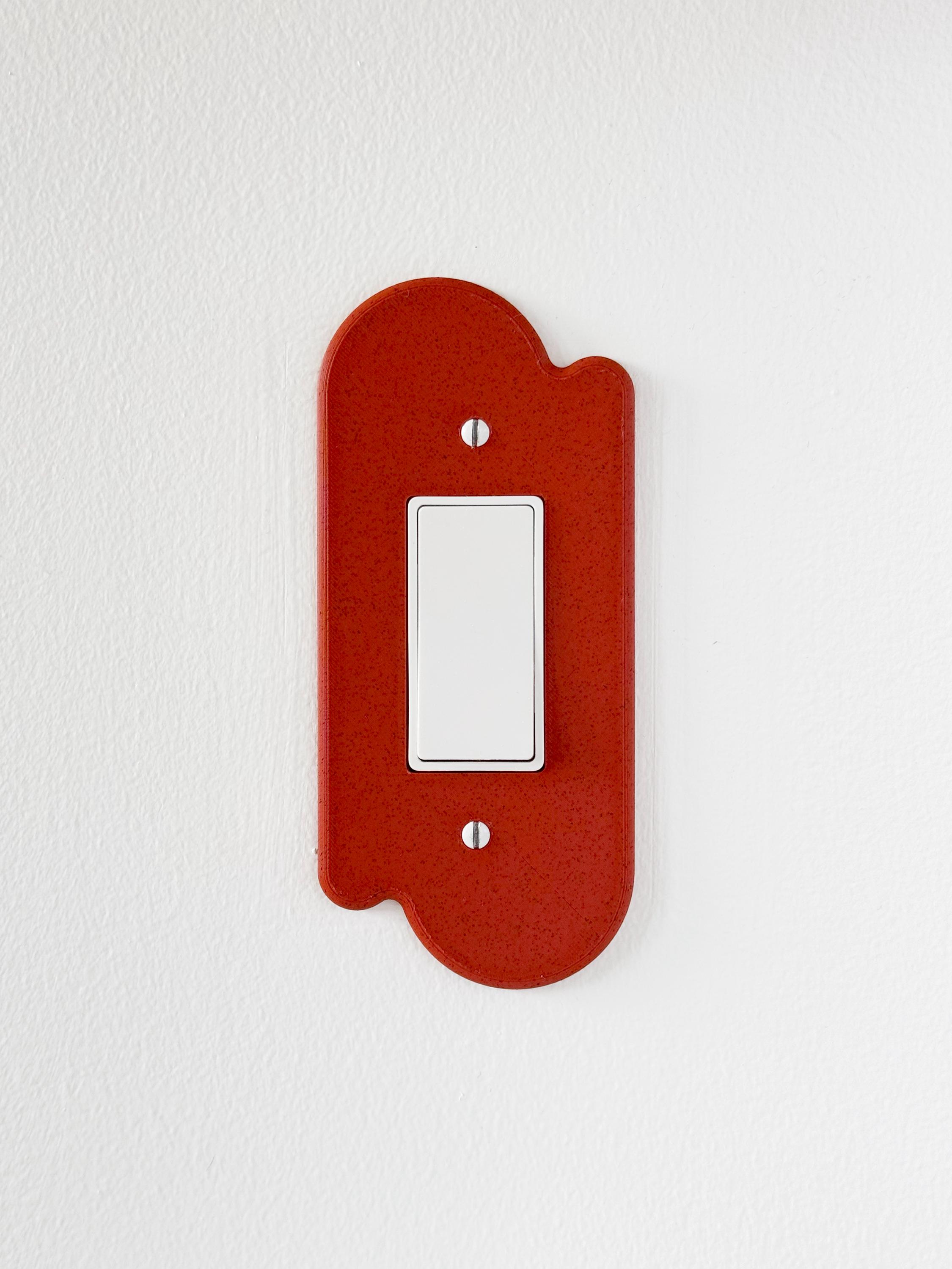 The Glove Light Switch Cover | Funky Switch Plate | Minimalist Bauhaus ...
