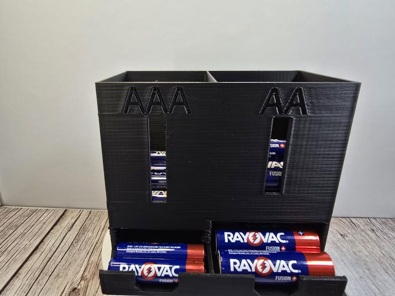 AAA & AA Battery Organizer - Etsy
