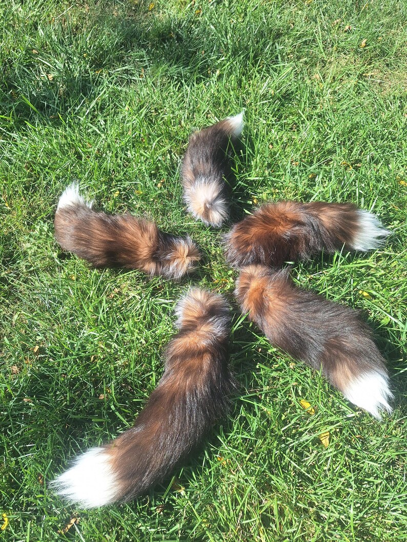 2xl Crystal Fox Tails - Etsy