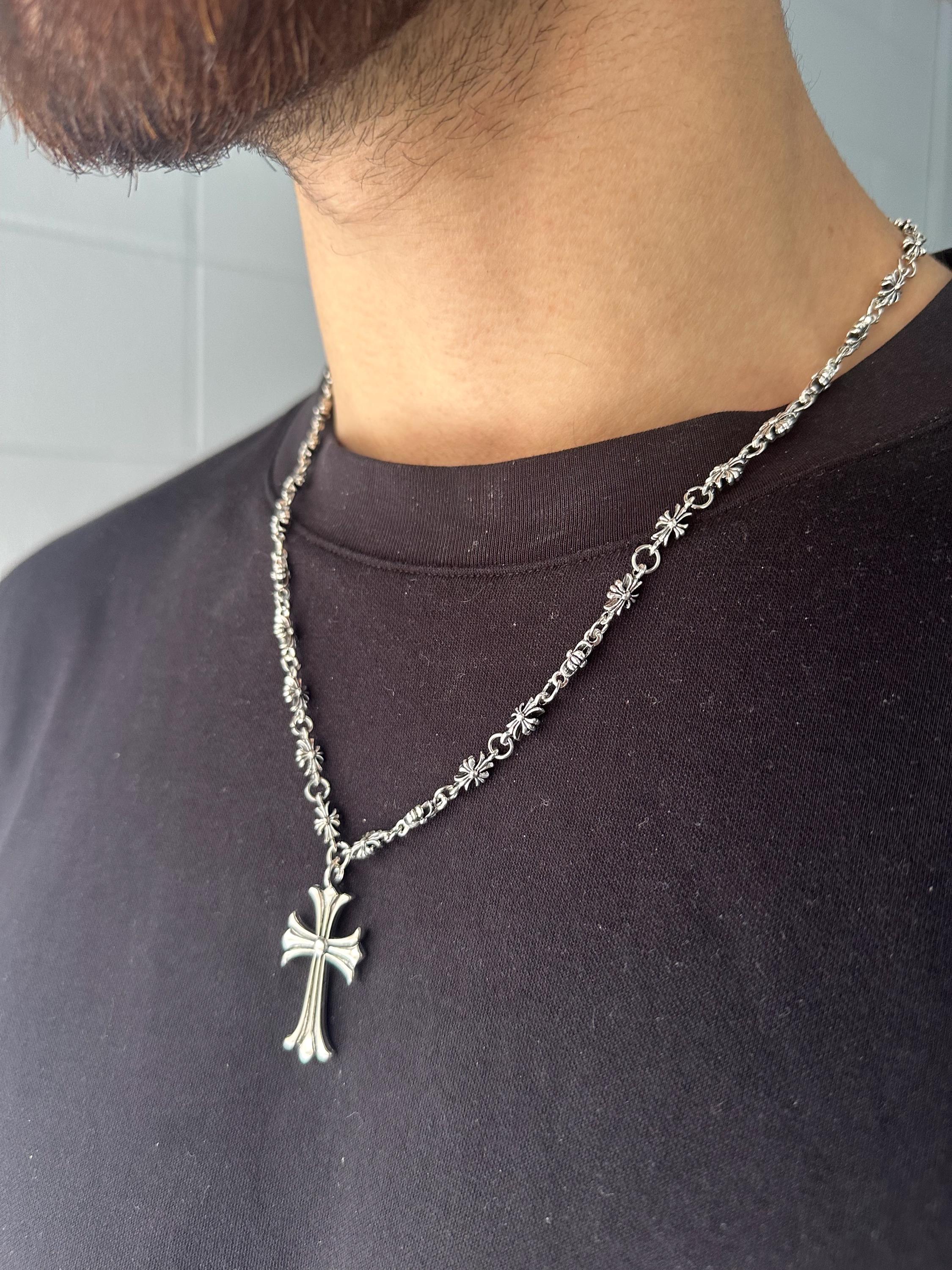 Chrome Hearts Cross Pendant - Etsy Chrome Hearts Cross Pendant - Etsy