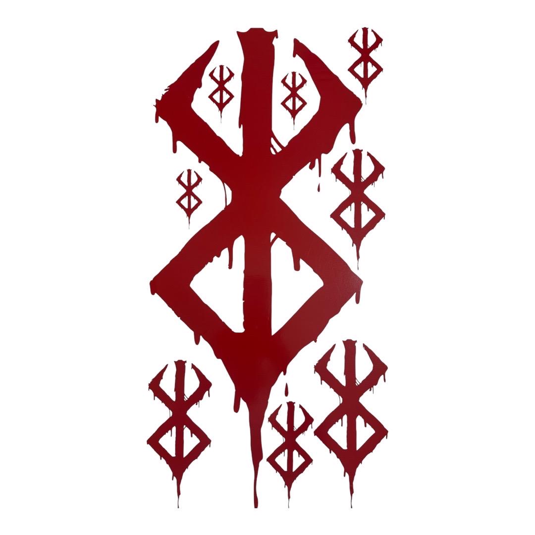 Dark Fantasy Berserk Vinyl Decal – Handcrafted Brand of Sacrifice ...