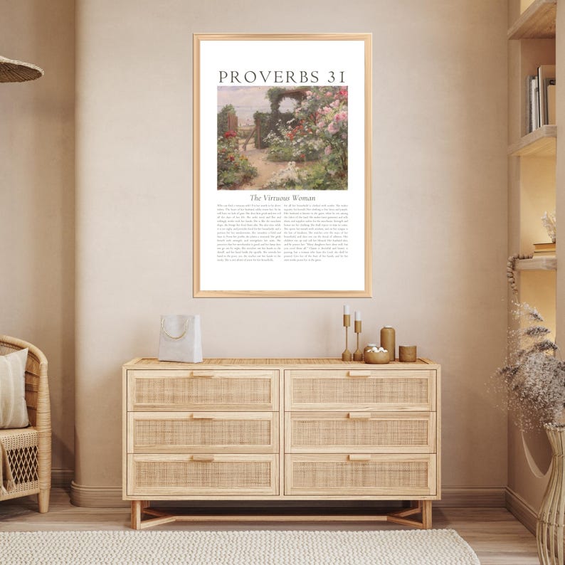 Proverbs 31 Woman, She is Clothed With Strength & Dignity, Bible Verse ...