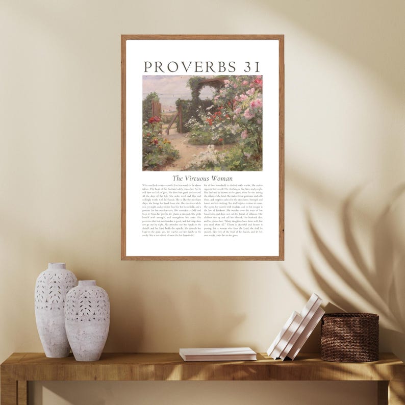 Proverbs 31 Woman, She is Clothed With Strength & Dignity, Bible Verse ...