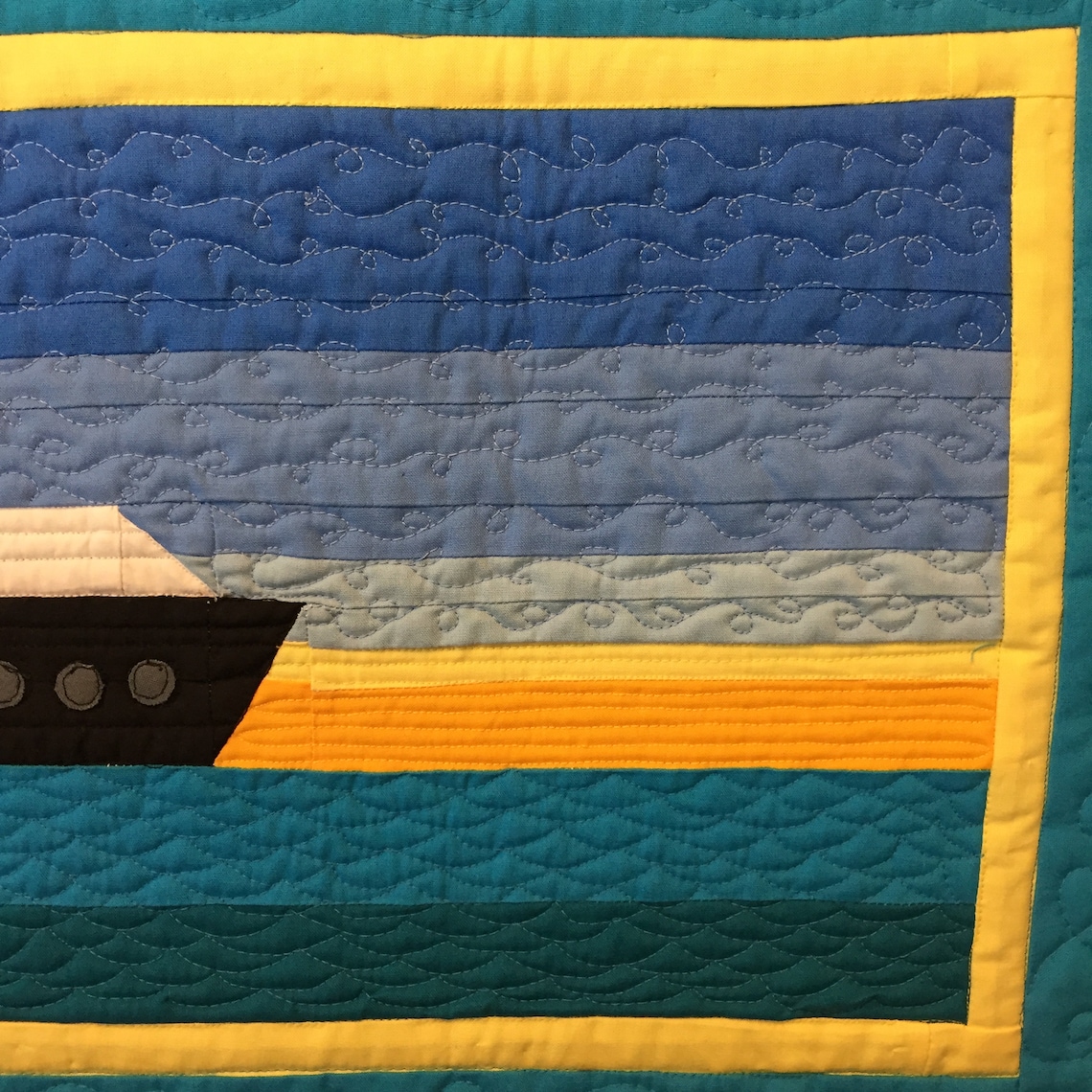 Cruise Ship Row/mini Quilt/wall Hanging Quilt Pattern - PDF Digital ...