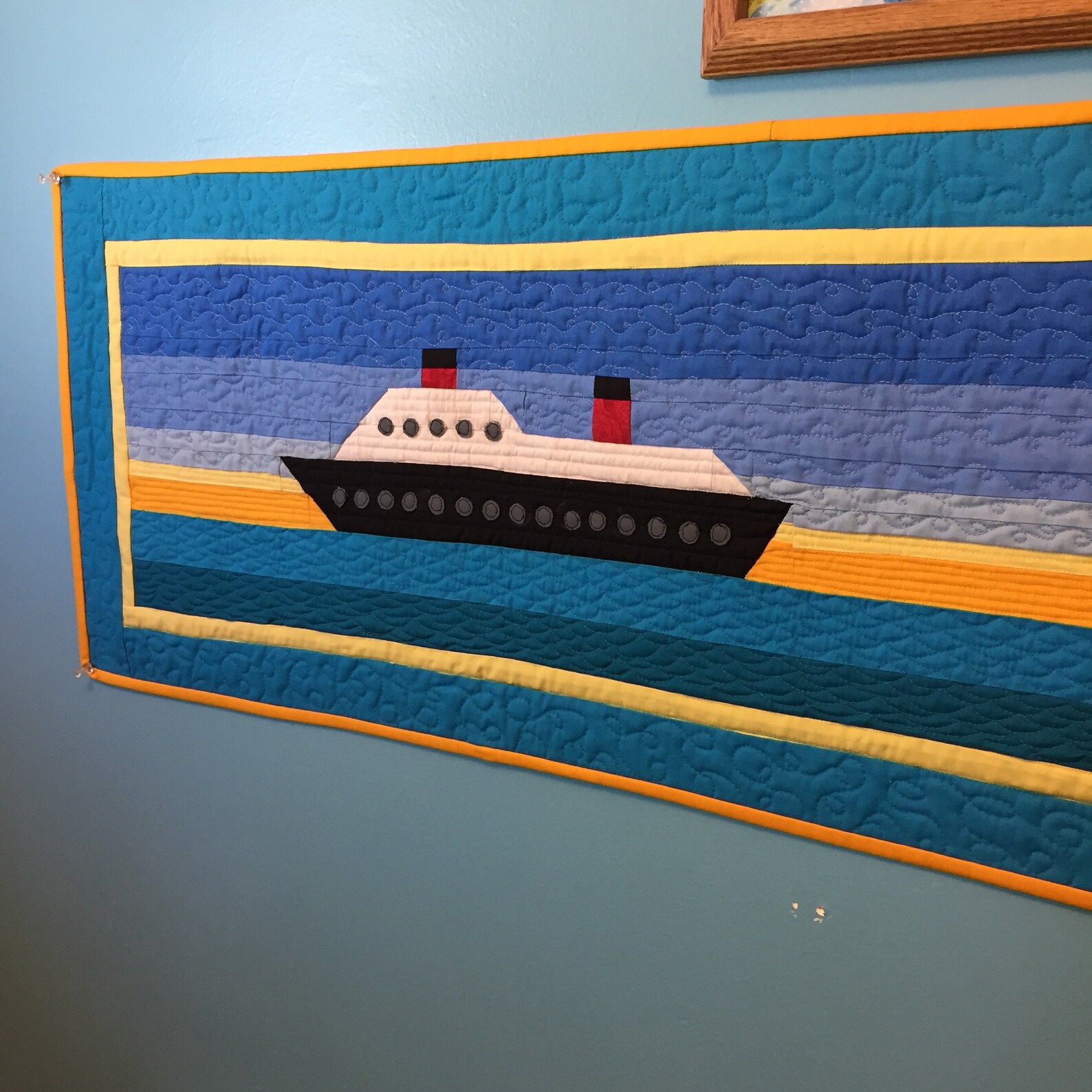 Cruise Ship Row/mini Quilt/wall Hanging Quilt Pattern - PDF Digital ...