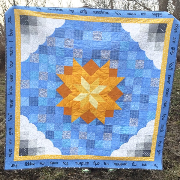 Sun Quilt Pattern - Etsy