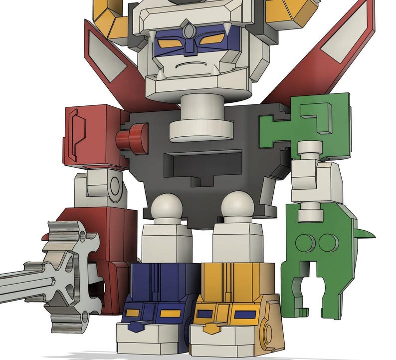 Chibi Voltron Legendary Defender! (digital Download) - Etsy