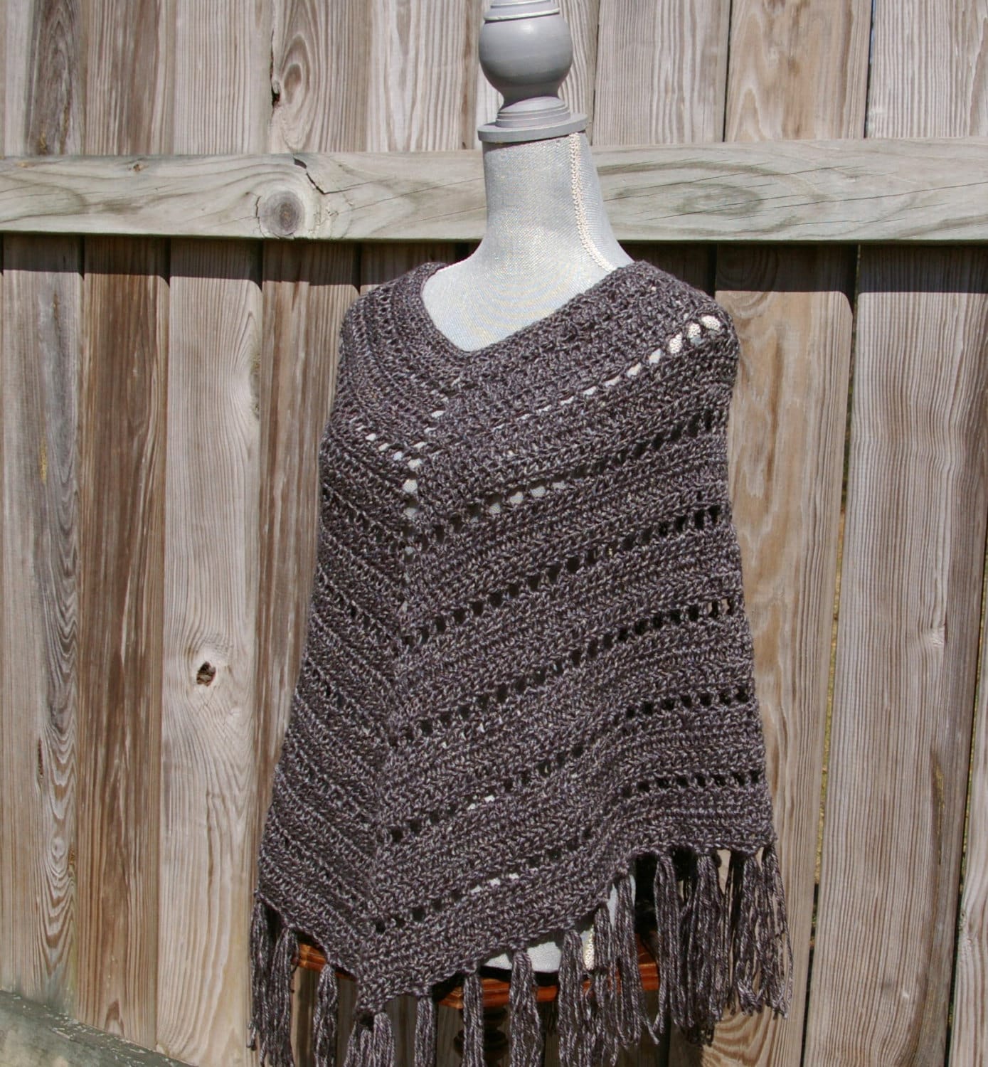 Crochet Pattern Boho Poncho Pattern Crochet Poncho Pattern - Etsy