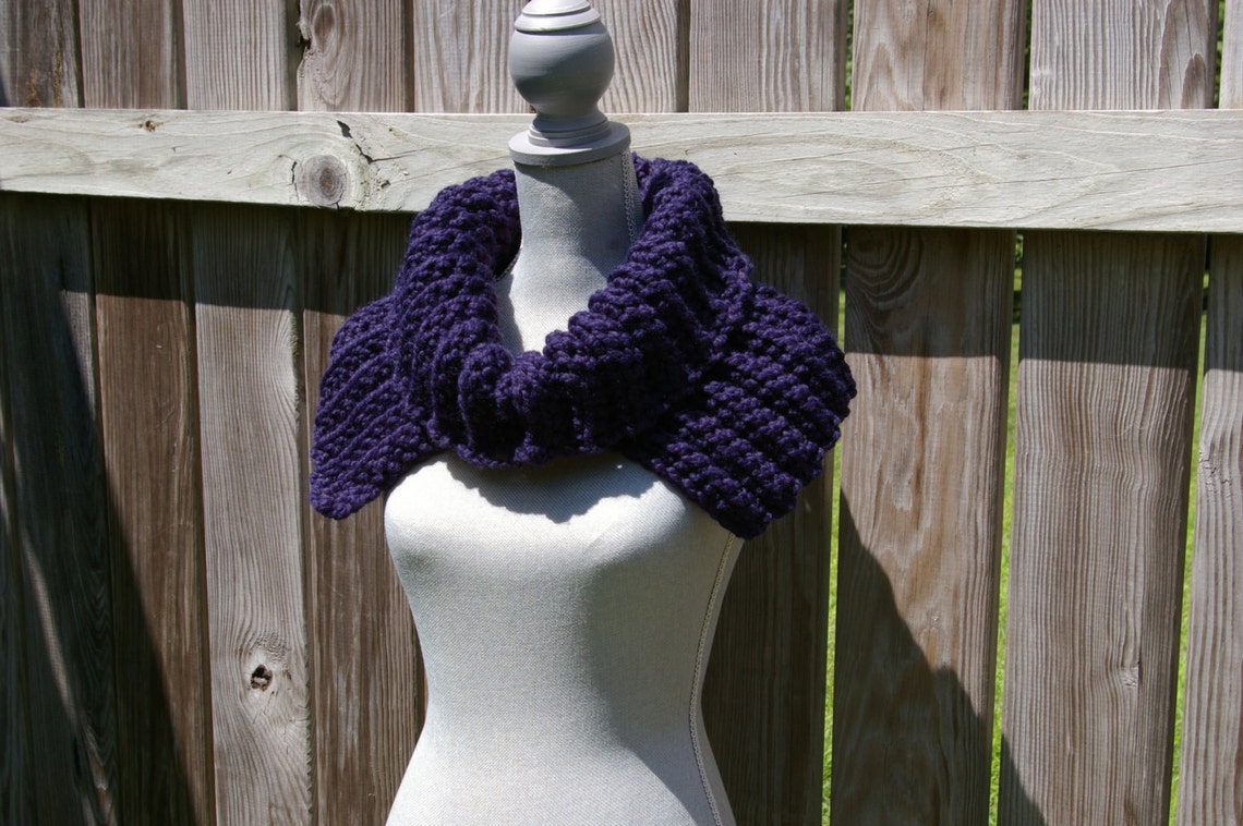 INSTANT DOWNLOAD Crochet Pattern PDF Split Cowl - Etsy