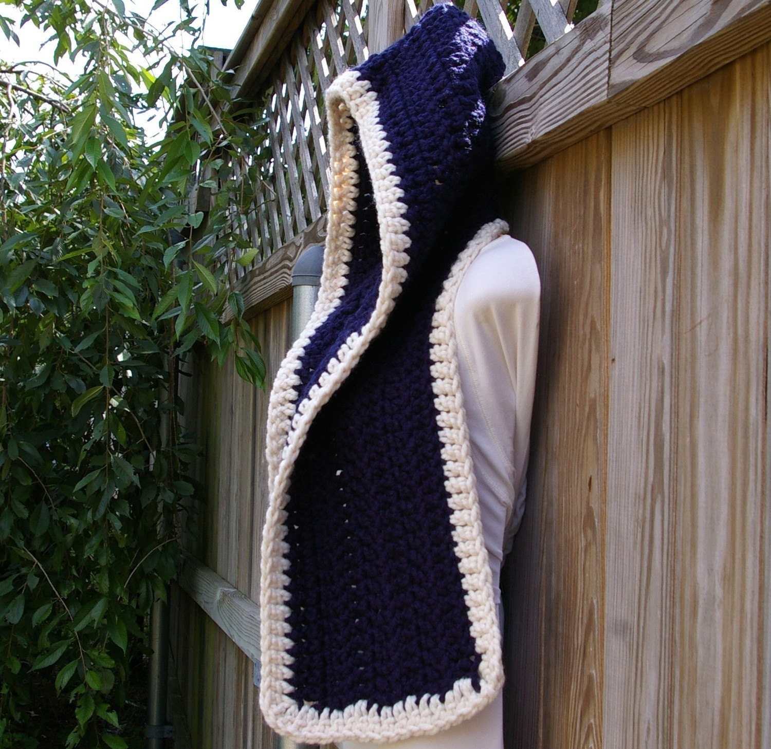Hooded Scarf Crochet Pattern Chunky PDF - Etsy Canada