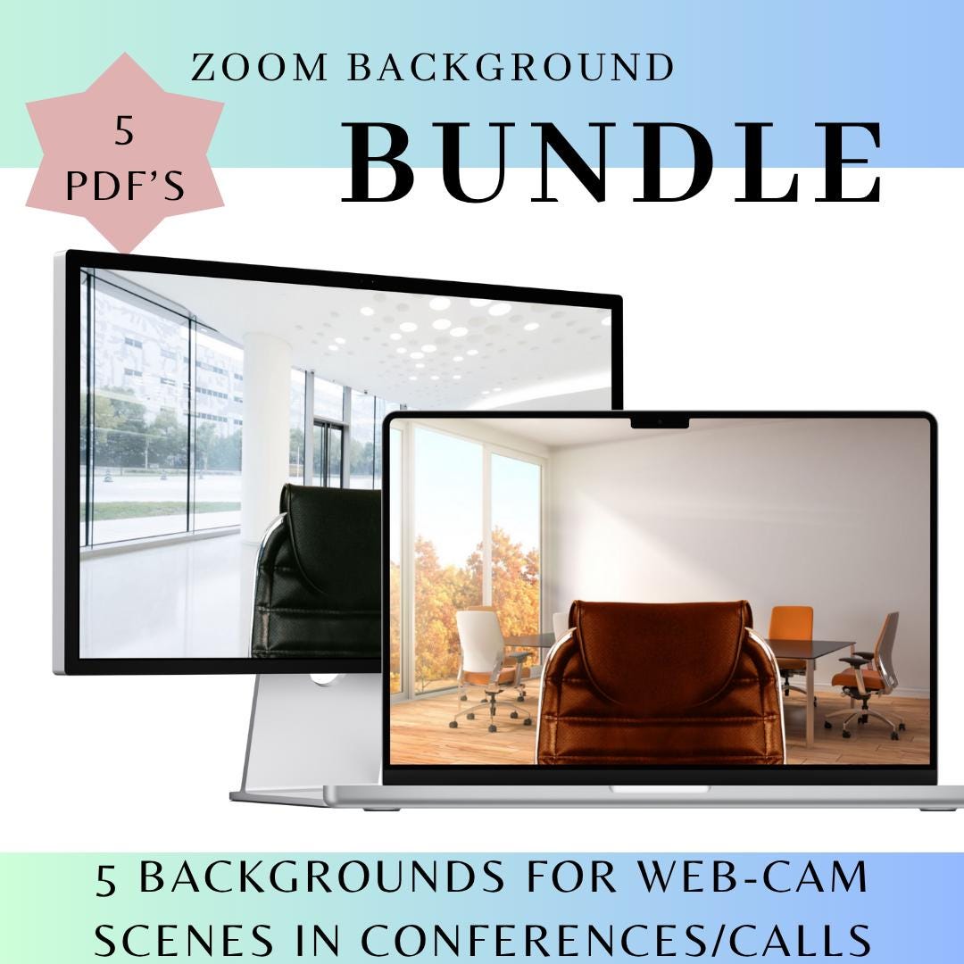 5 Virtual Backgrounds for Zoom and Teams Virtual Meetings | Interior ...