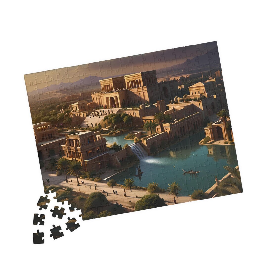 Ancient Babylonian Gardens Puzzle, Challenging Puzzle for History ...