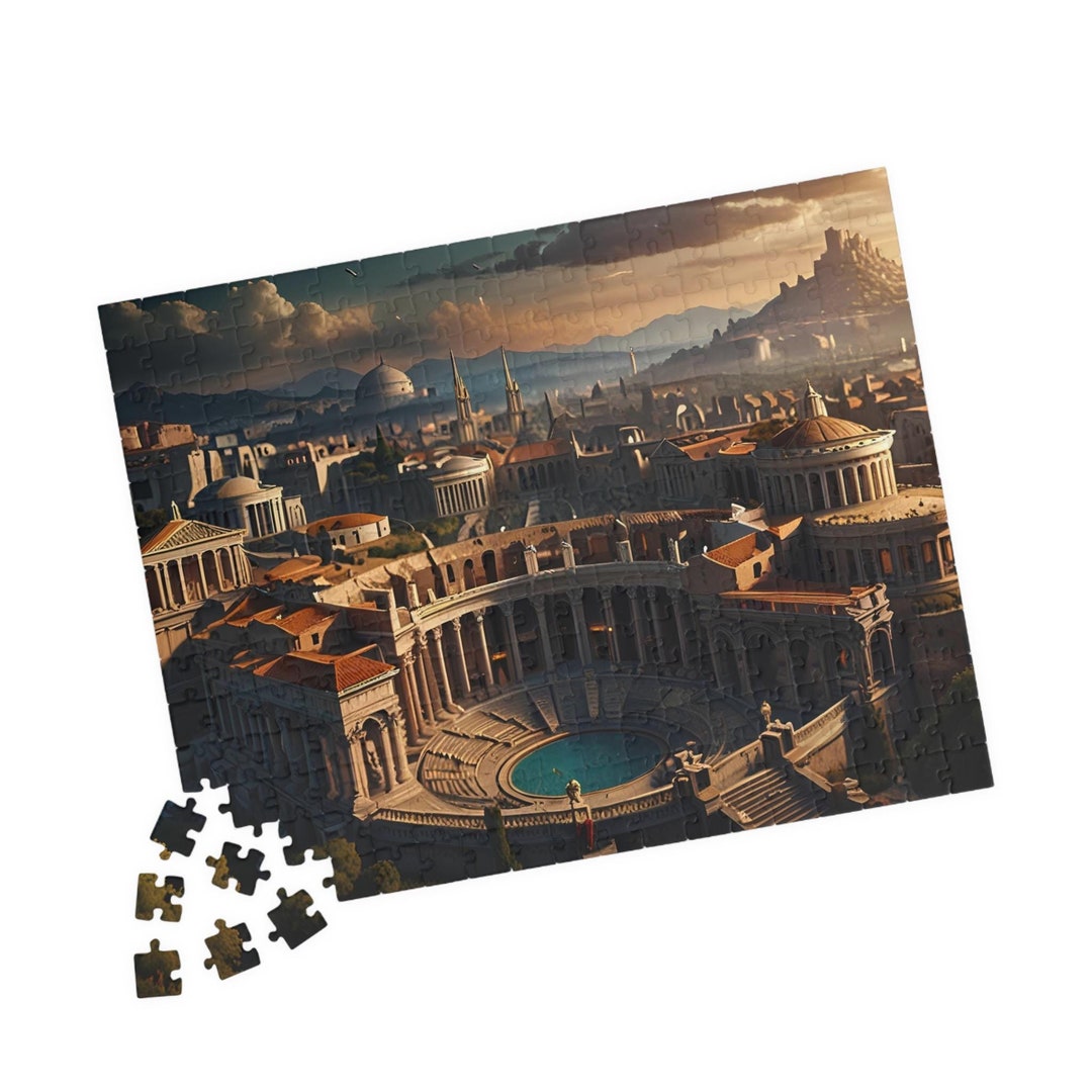 Puzzles, Fantasy Ancient Rome Jigsaw Puzzle, Unique Puzzles for Gifts ...