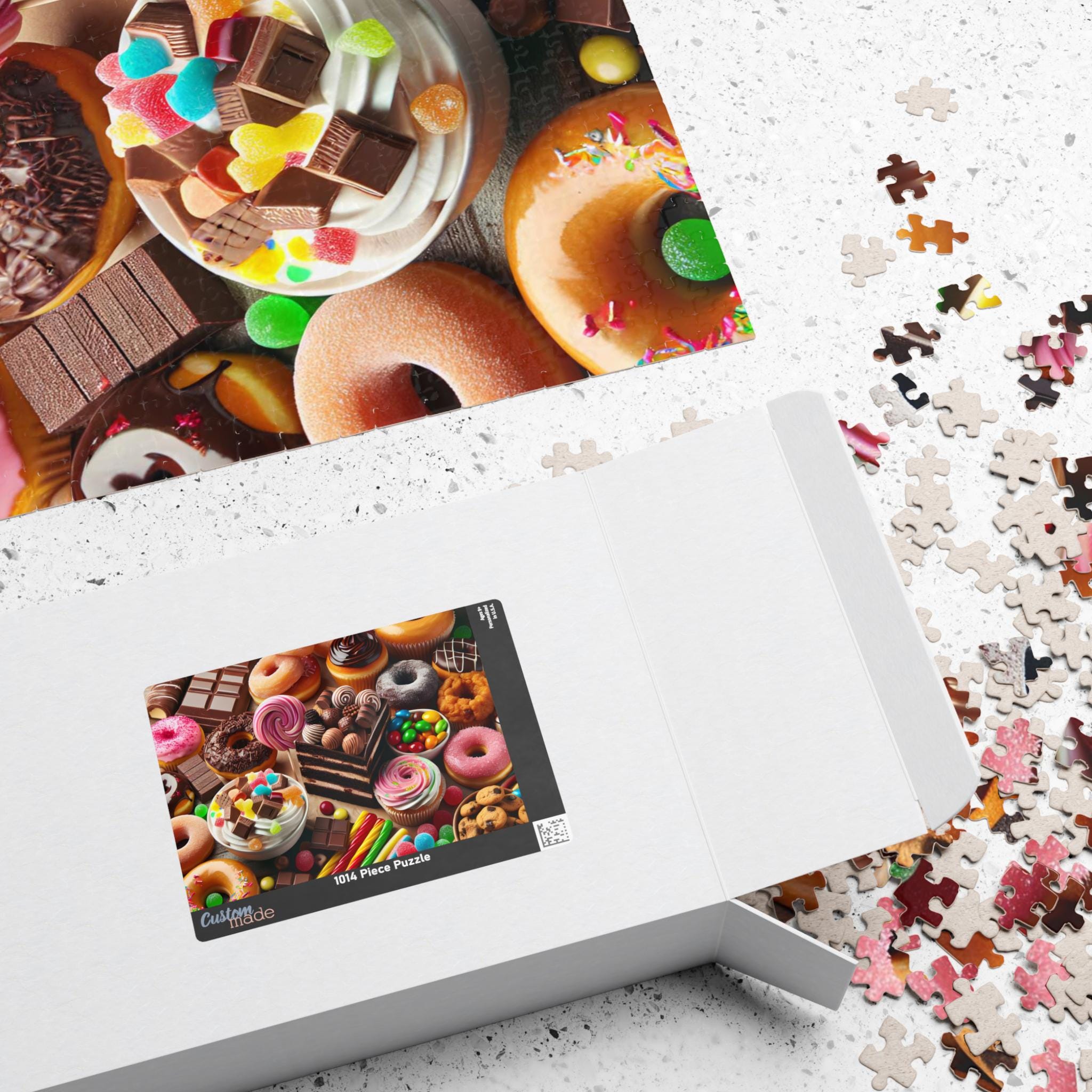 Adult Puzzles, Sweet Treats Jigsaw Puzzles, Relaxing Gifts for Puzzle ...