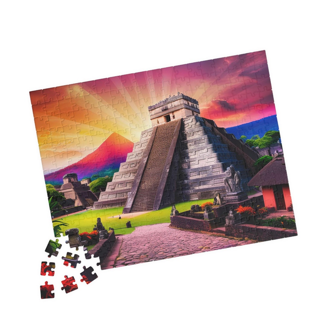 Fantasy Inca Pyramid Jigsaw Puzzle, Puzzles for Adults and Teens ...