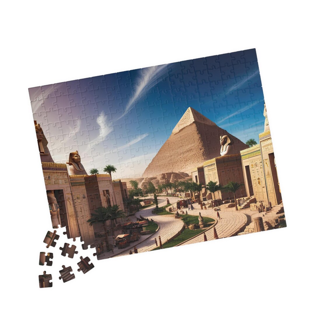 Puzzle for Adults, Ancient Egypt Pharaoh's Road Jigsaw Puzzle, Family ...