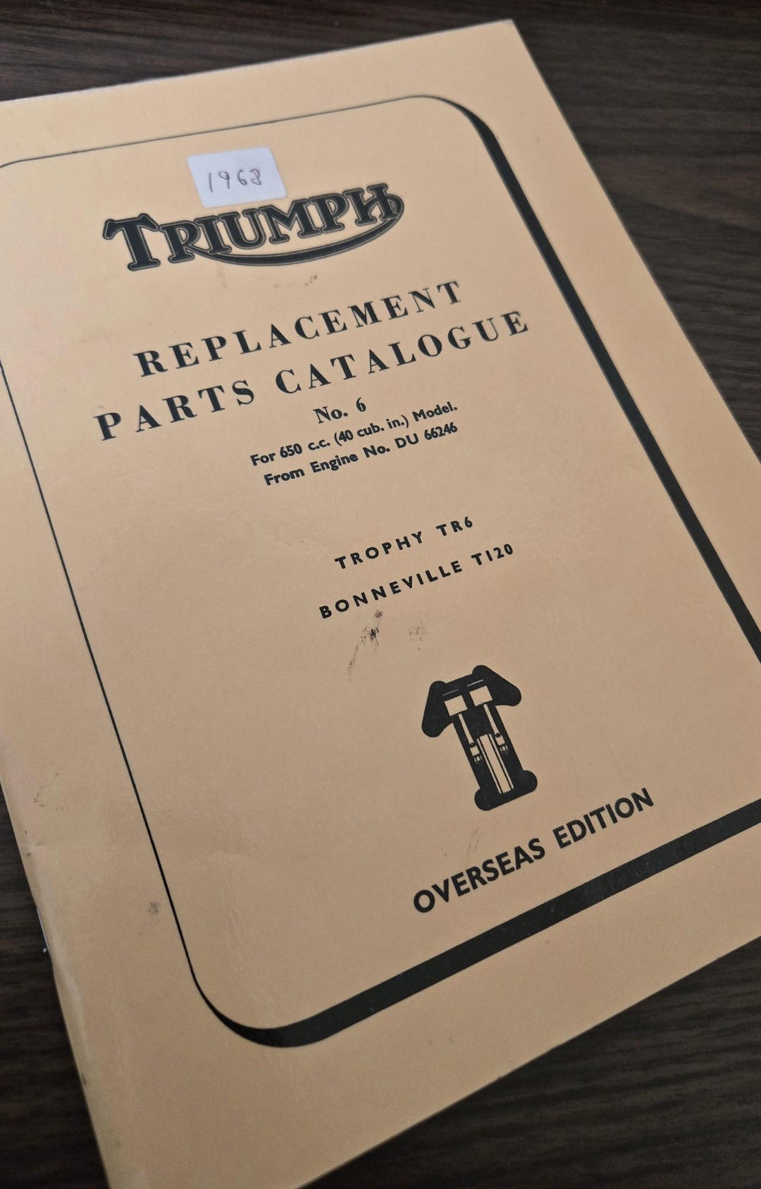 PDF Triumph Bonneville T120 Trophy TR6 1967 Replacement Parts Catalogue ...