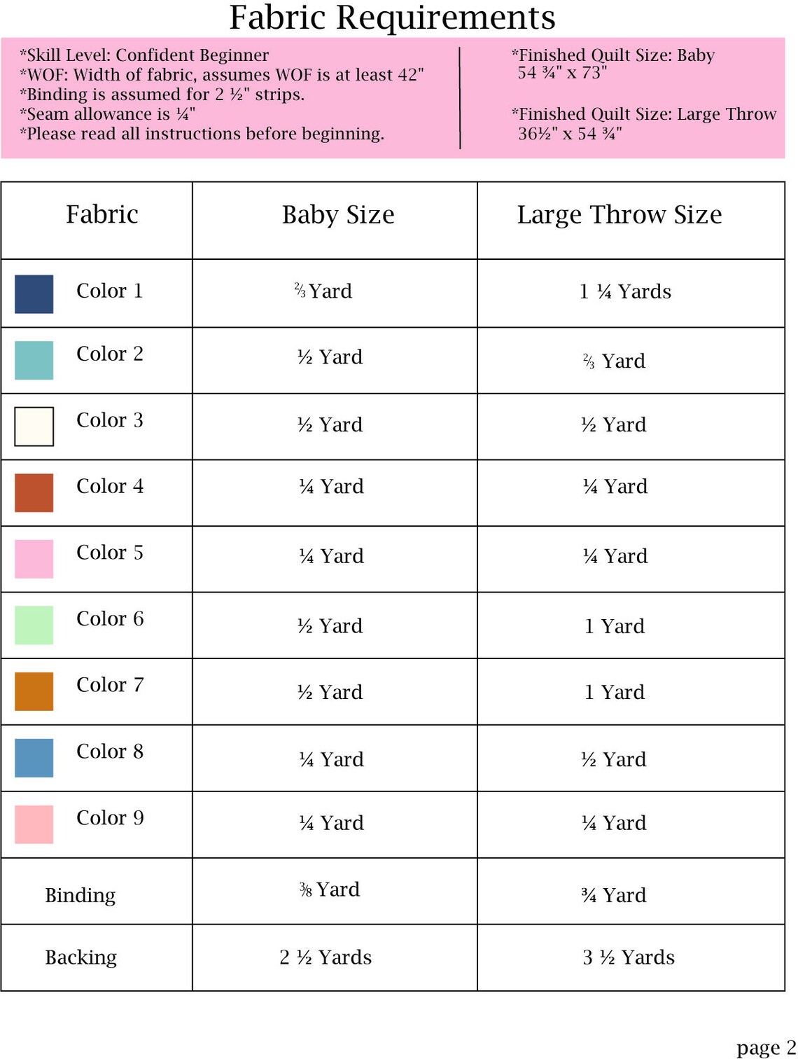 Candied Ginger Quilt Pattern - Etsy