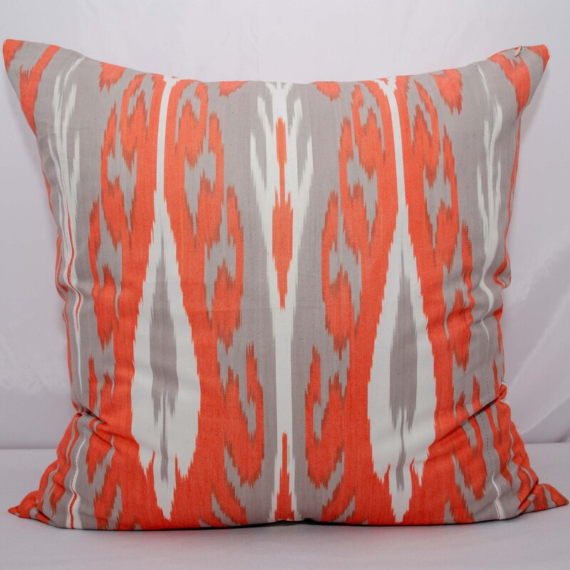 Ikat Pillow - Etsy